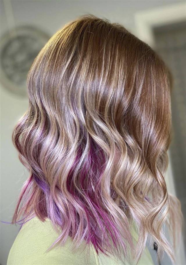 Mechas balayage invertidas: La tendencia capilar de moda para rubias y ...