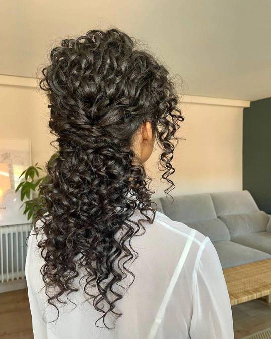 Recogidos para pelo rizado: ideas elegantes, favorecedoras y en tendencia