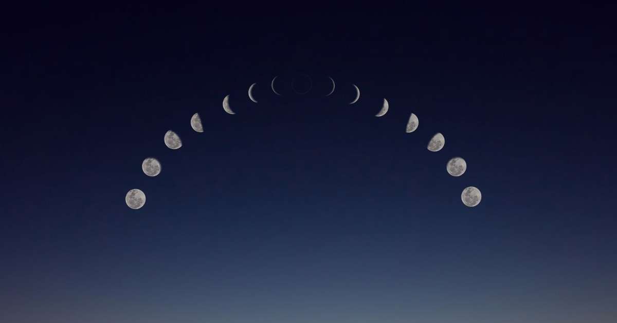 Las 4 fases de la Luna explicadas fácil y su significado