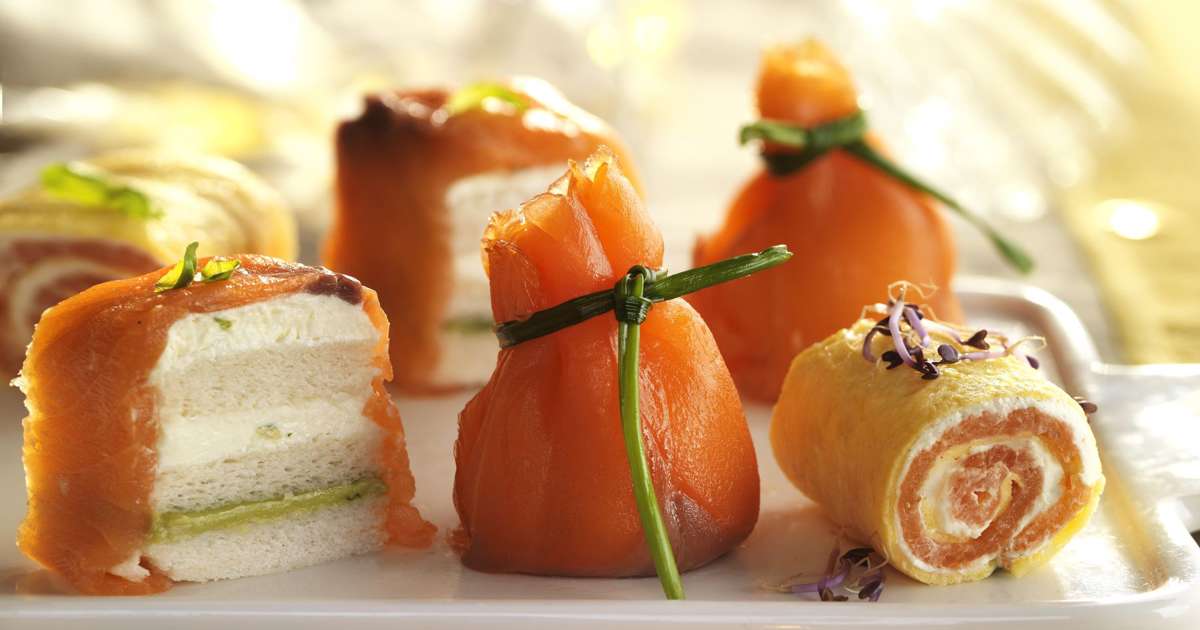 El canapé de salmón más fácil y sabroso del chef Enrique Sánchez que se ...