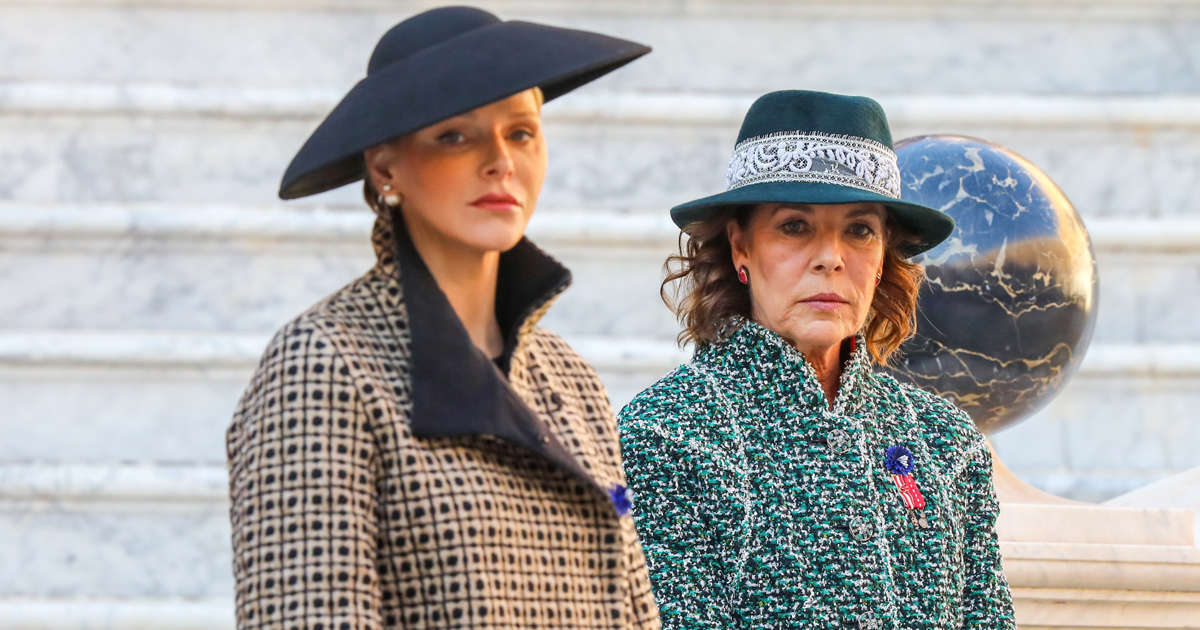 Ni rojo, ni verde: el clan "royal de Mónaco" se viste del color de moda ...