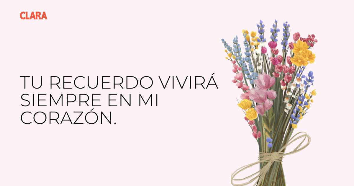50 frases cortas para recordar a una madre fallecida