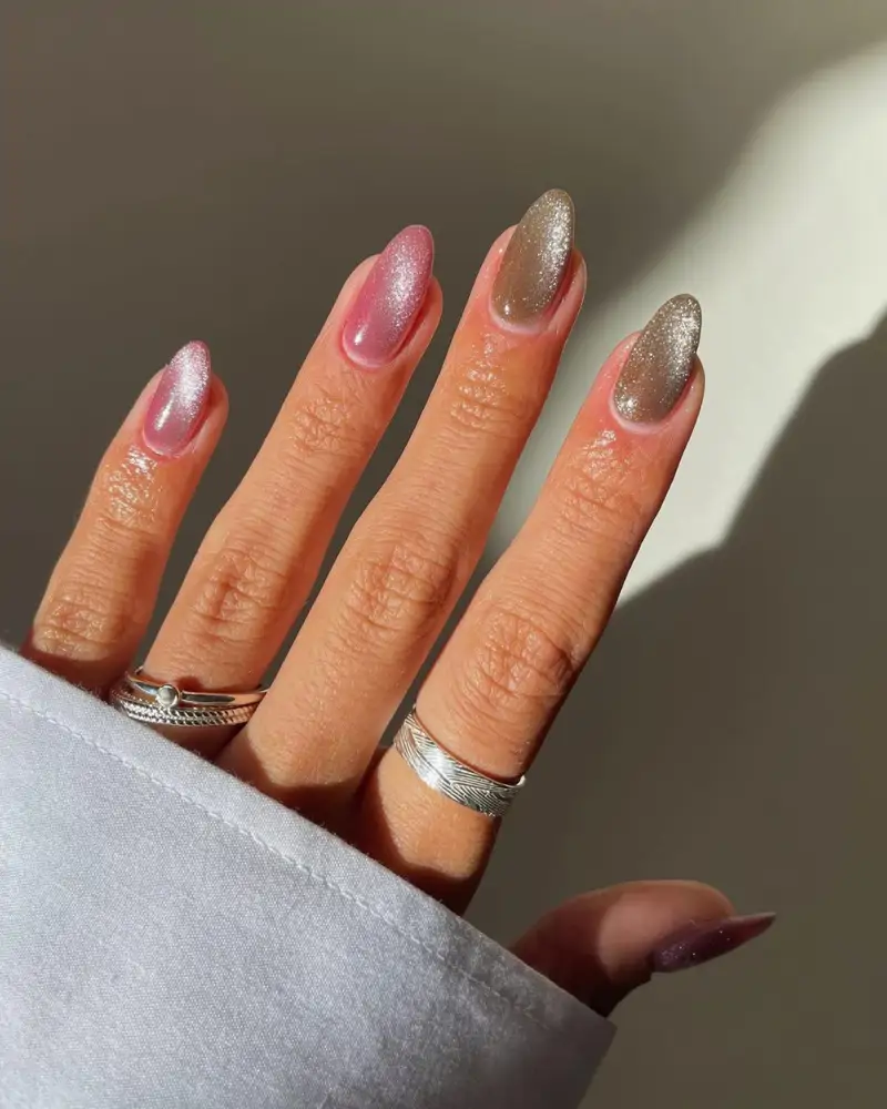15 diseños de uñas ojo de gato muy elegantes y en tendencia que crean ...