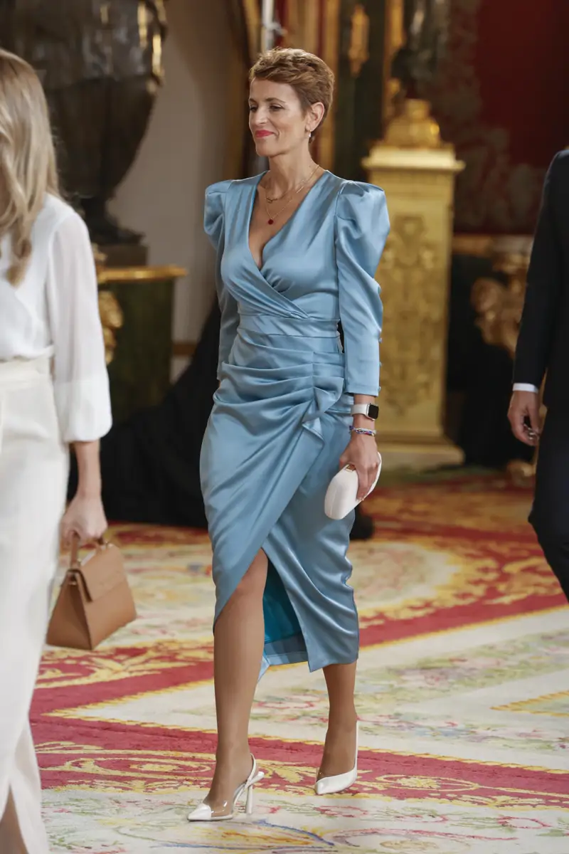Todos los looks de la recepción en el Palacio Real del 12 de octubre ...