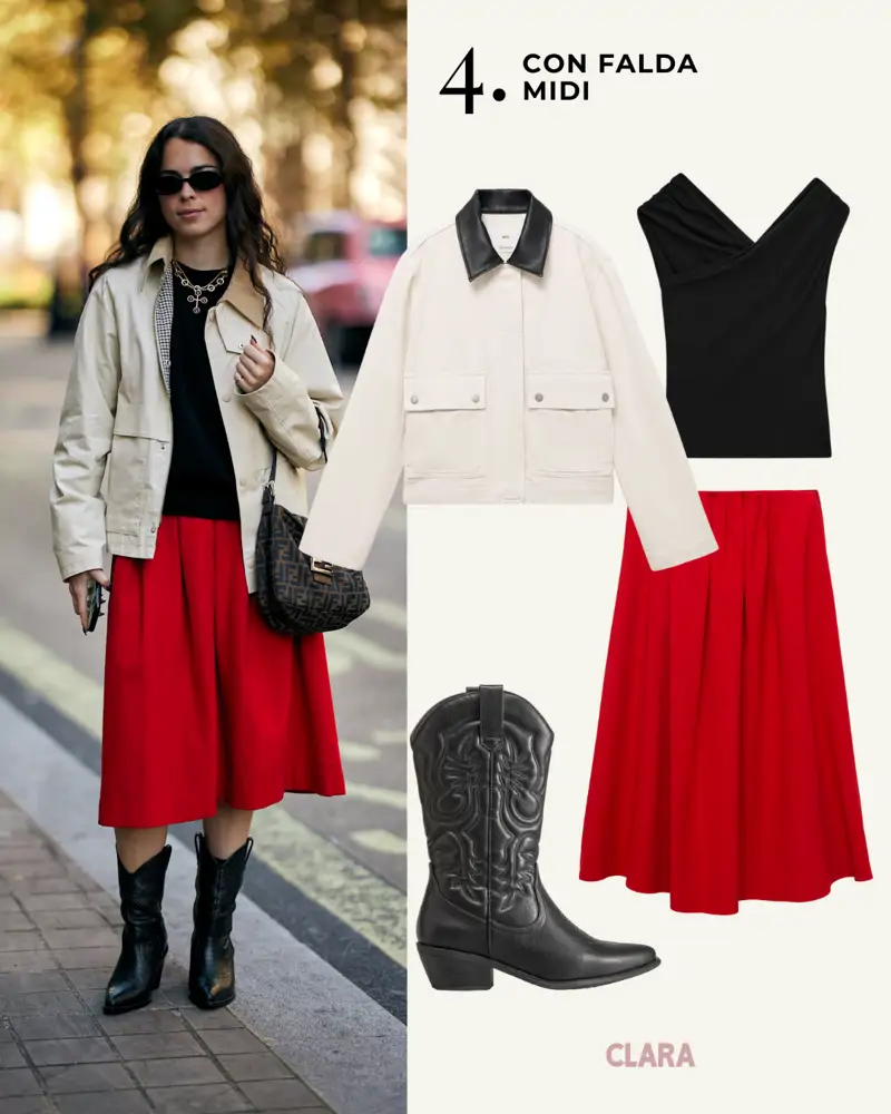 5 formas elegantes de llevar botas en otoño sin que acorten las piernas