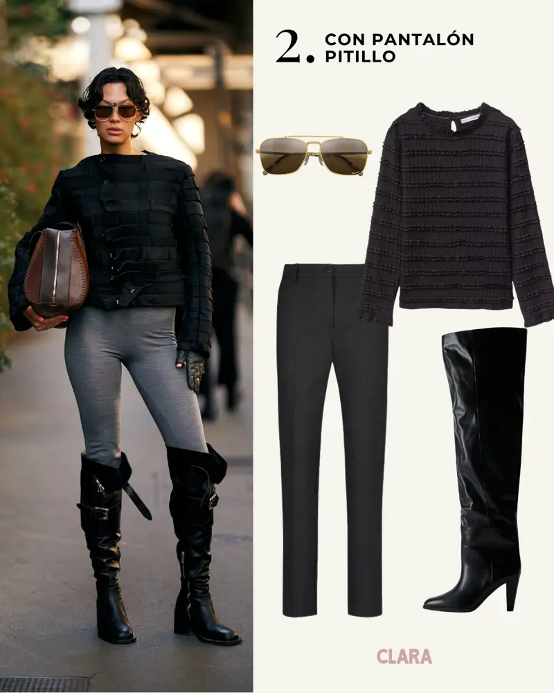 5 formas elegantes de llevar botas en otoño sin que acorten las piernas