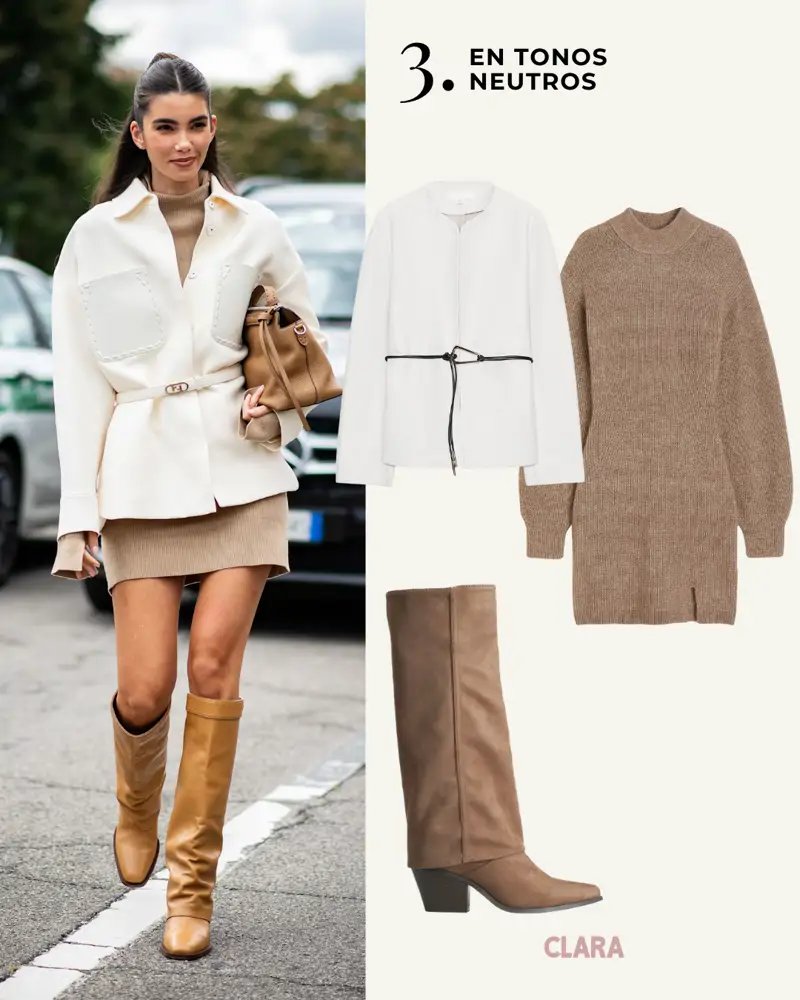 5 formas elegantes de llevar botas en otoño sin que acorten las piernas
