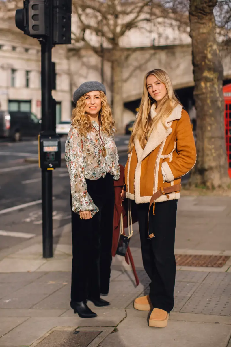 15 looks con botines tipo UGG para ir cómoda, calentita y con estilo a ...