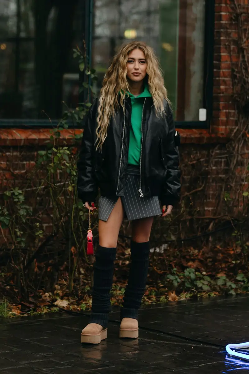 15 looks con botines tipo UGG para ir cómoda, calentita y con estilo a ...