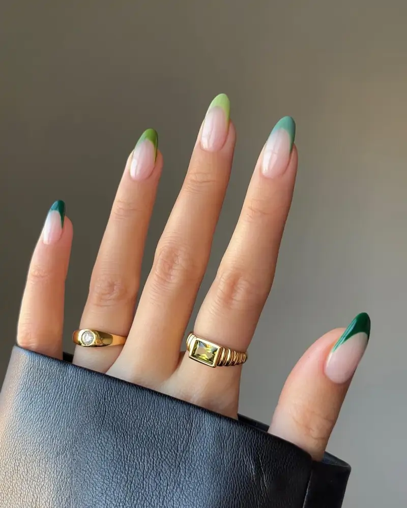 Uñas verde wasabi: 10 ideas elegantes y bonitas con el color más ...