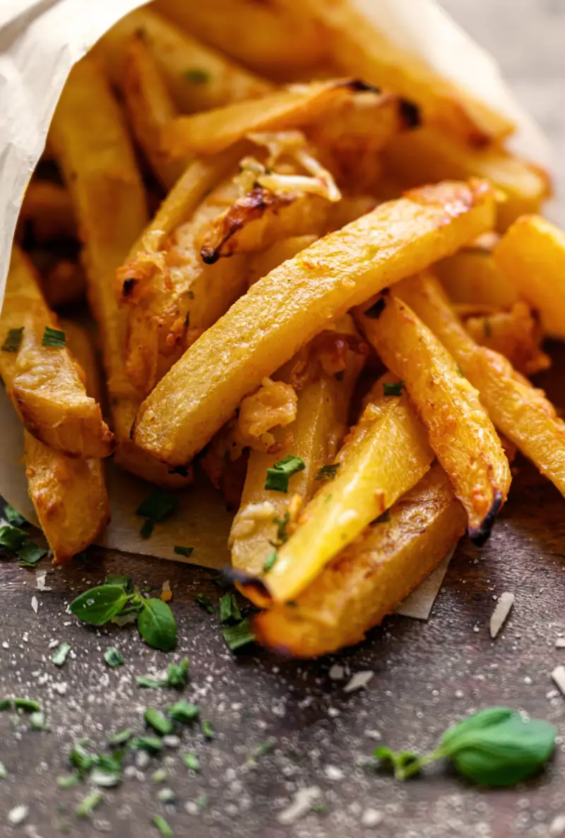 En airfryer y con vinagre: las patatas fritas me quedan mucho más ...