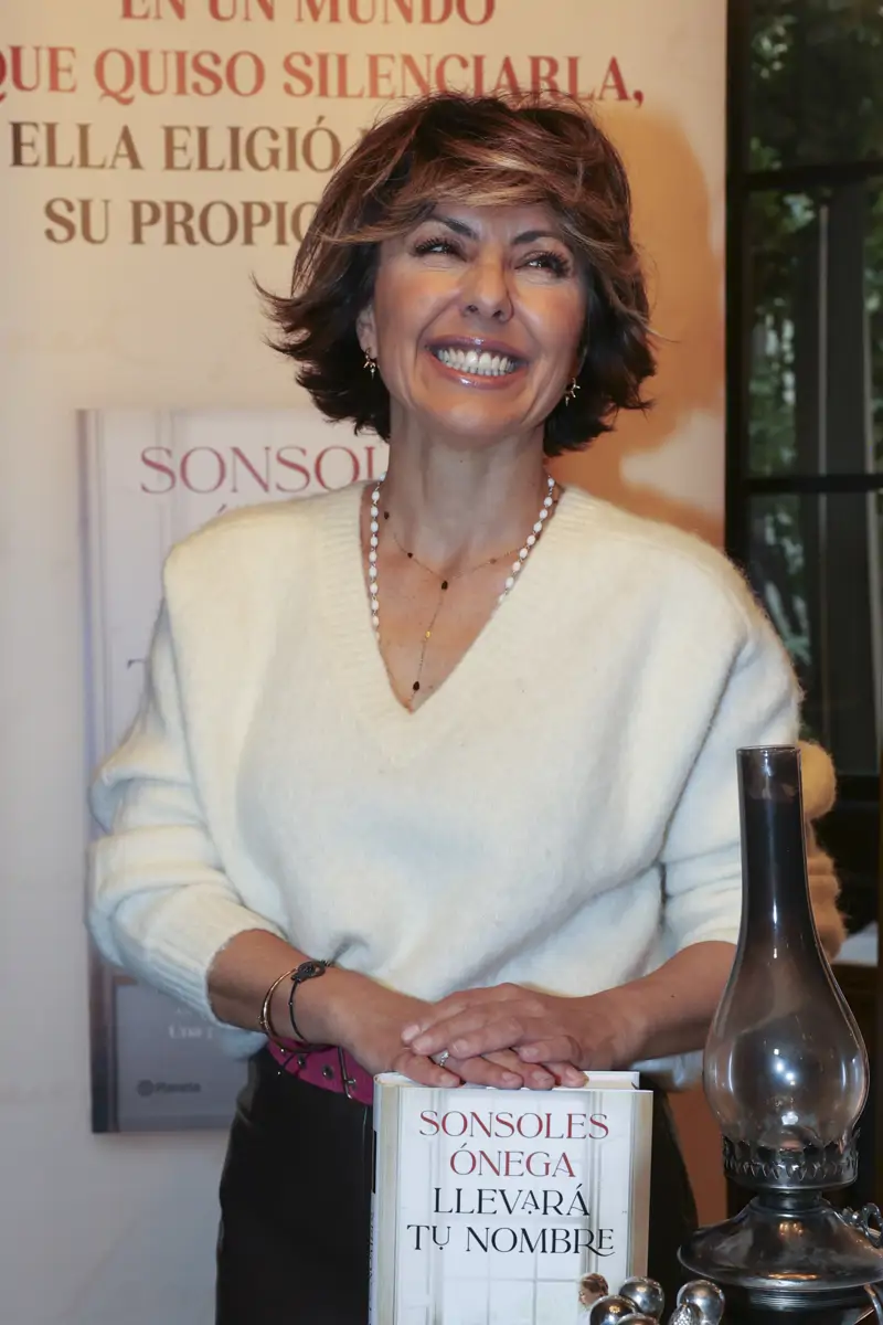 Sonsoles Ónega (48 años): "Por las mañanas me echo agua fría en la cara ...