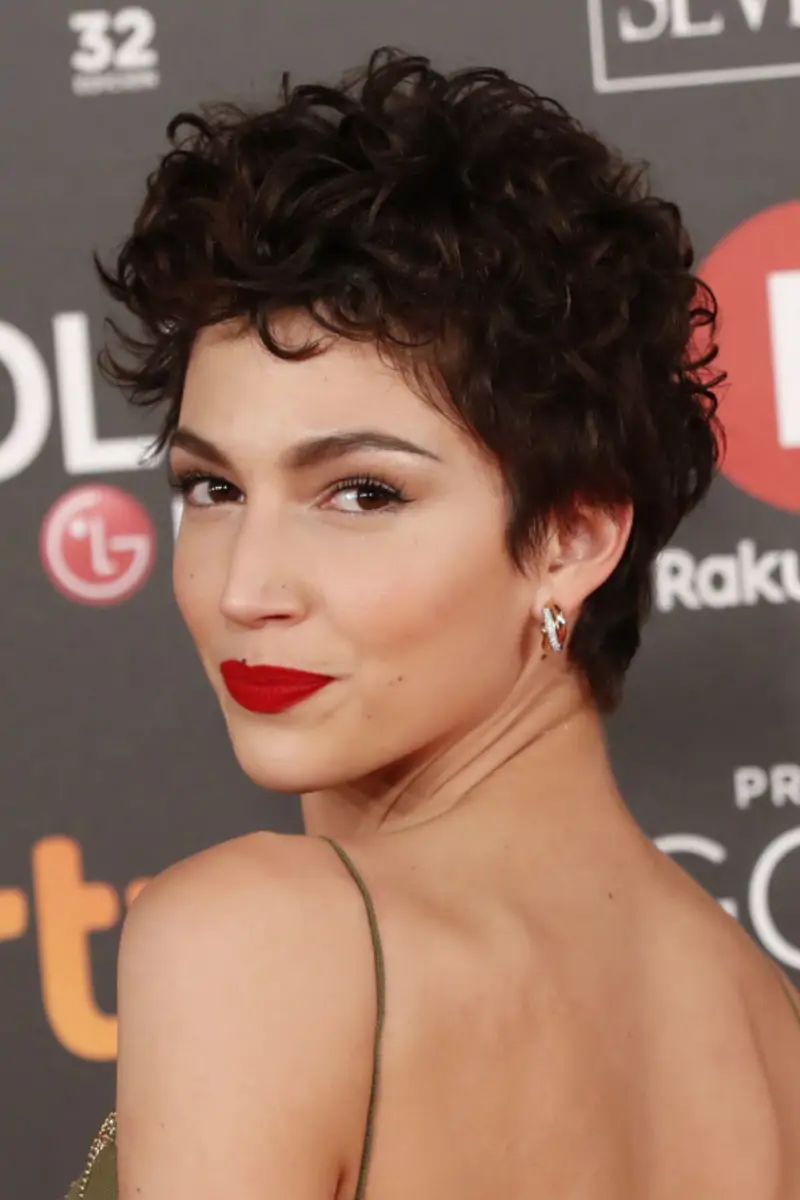 7 cortes de pelo pixie rizado corto para mujeres elegantes y que ...